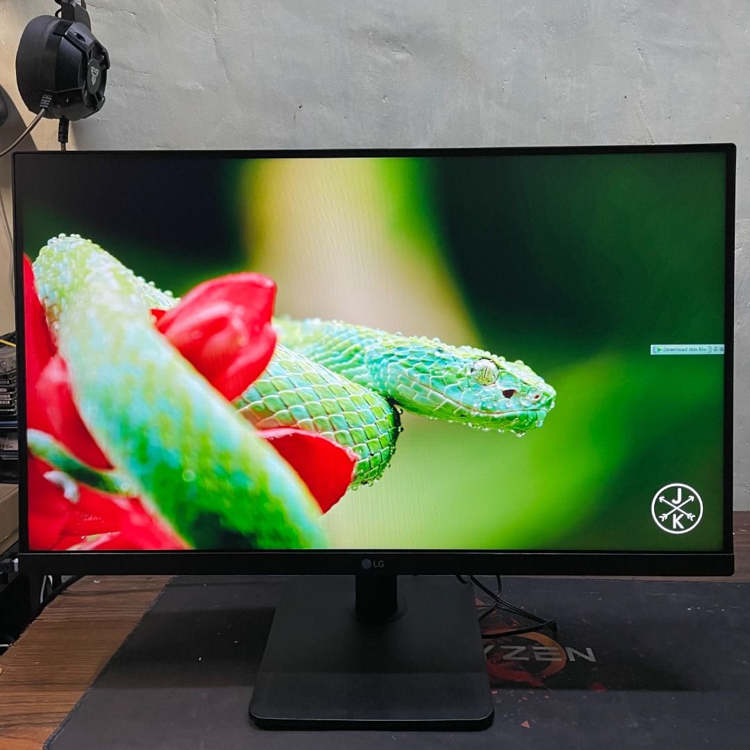 LG FULL HD 75HZ IPS FRAMELESS GAMING MONITOR FREESYNC, Computers & Tech ...