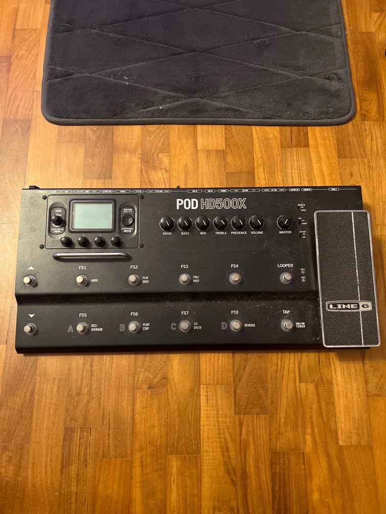 Line 6 POD HD500X, Hobbies & Toys, Music & Media, Music Accessories on ...