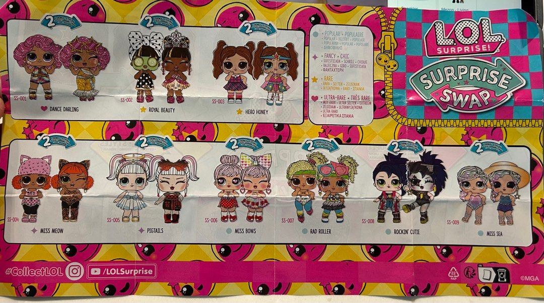 LOL Surprise Surprise Swap Dolls Royal Beauty, Hobbies & Toys, Toys ...