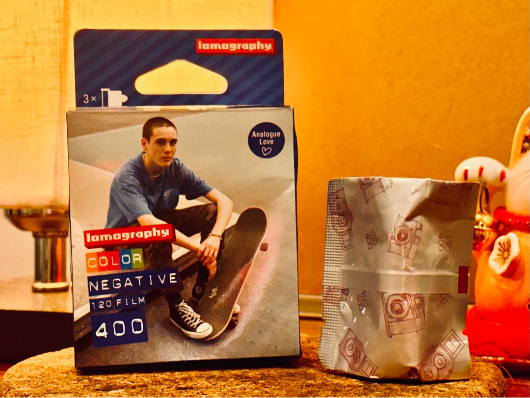 Film roll (Lomography Color 400 120mm) per roll, Photography, Cameras ...