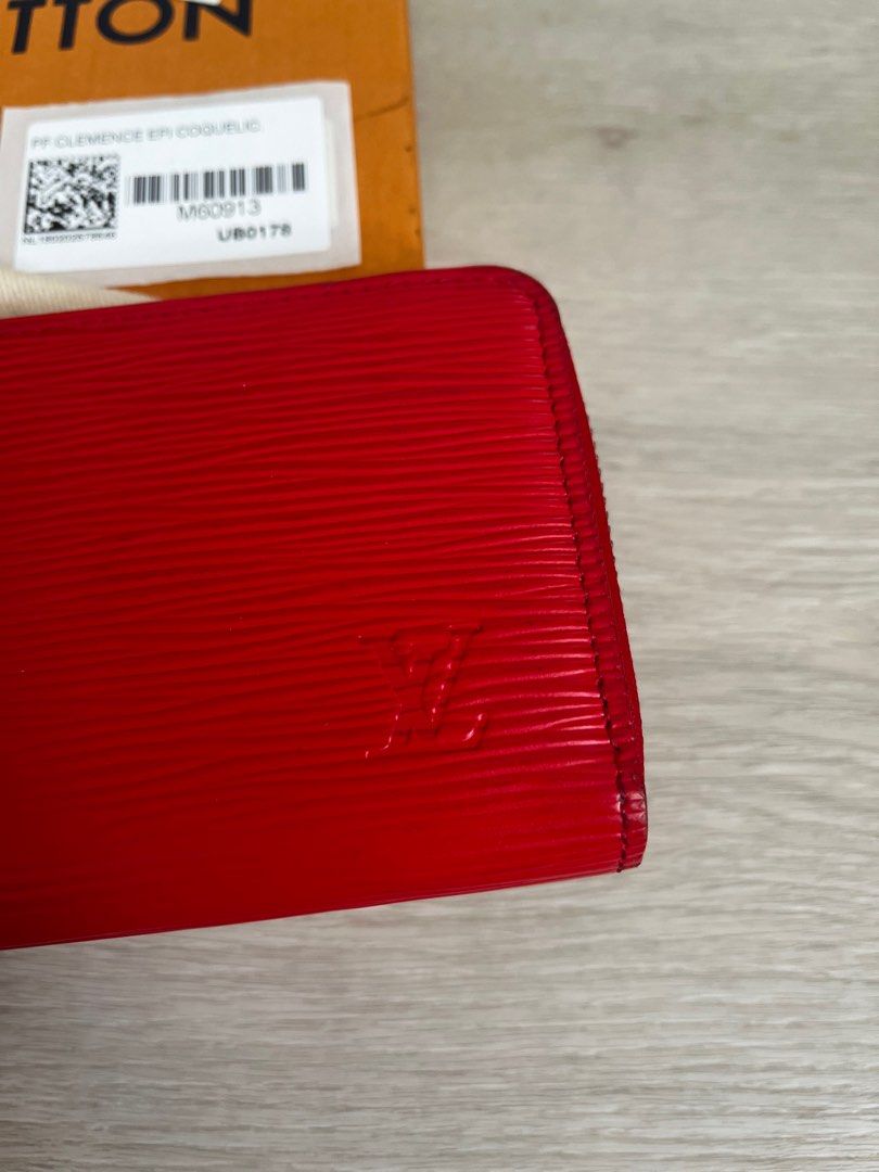 Louis Vuitton Clemence Epi coquelic, Luxury, Bags & Wallets on Carousell