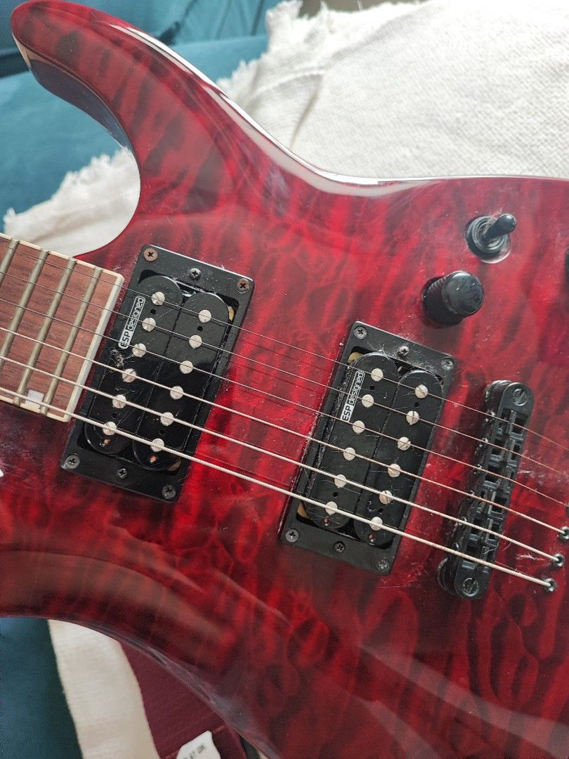 LTD MH200 ESP Electric Guitar, Hobbies & Toys, Music & Media, Musical ...