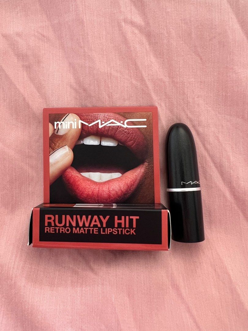 Mac lipstick 703 runway hit, Beauty & Personal Care, Face, Makeup on Carousell