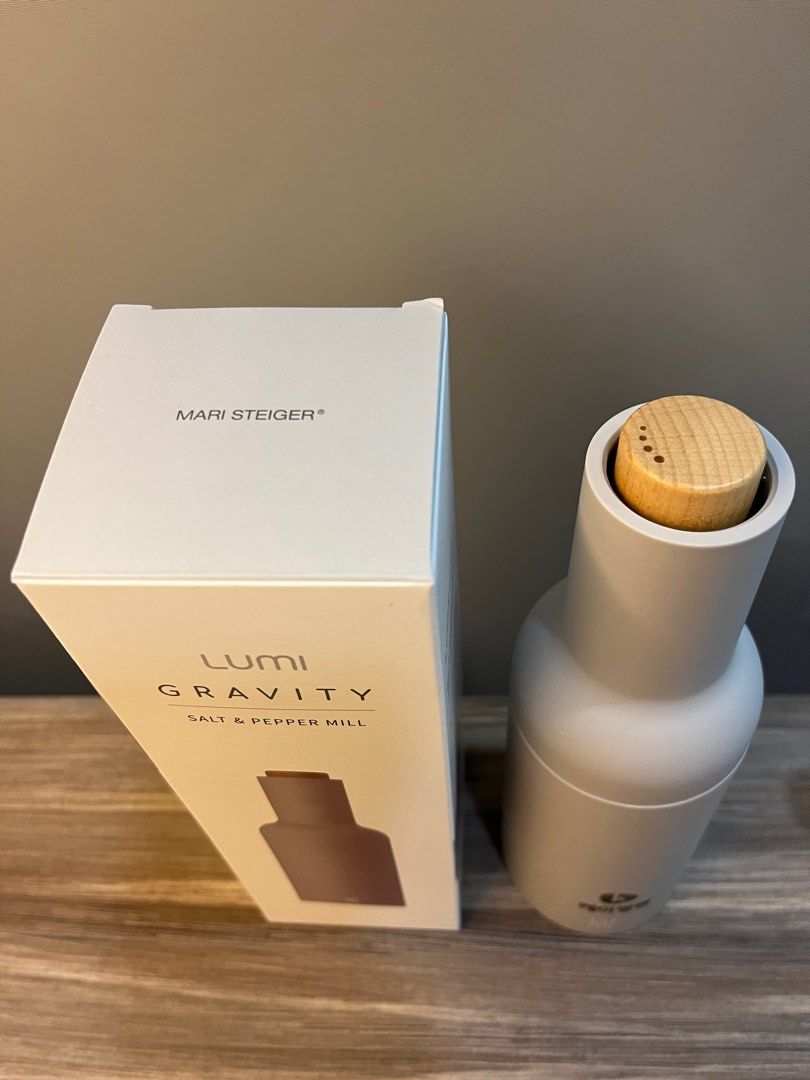 MARI STEIGER Gravity Electric Pepper Grinder Pink Salt Grinder One ...