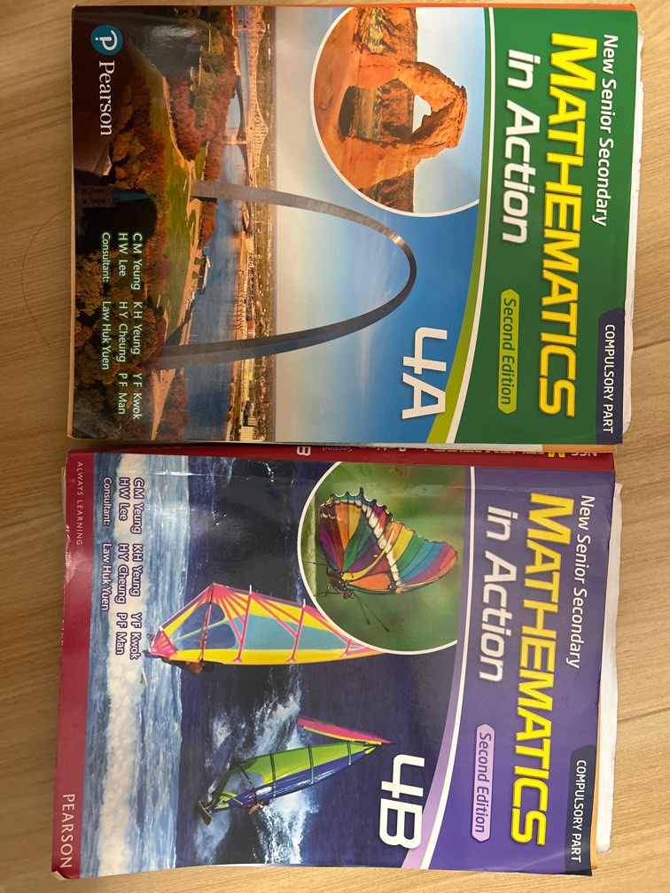 Mathematics In Action 4A 4B, 興趣及遊戲, 書本 & 文具, 教科書 - Carousell