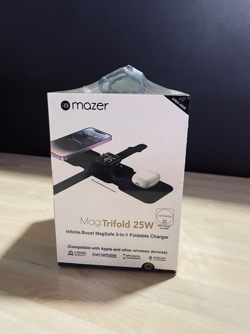 Mazer Mag Trifold 3in1 25W, Mobile Phones & Gadgets, Mobile & Gadget ...