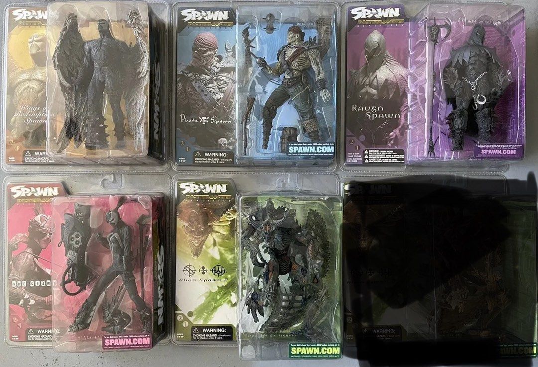 全新Mcfarlane Spawn 21 1套5盒 DC MARVEL SHF NECA MAFEX, 興趣及遊戲, 玩具 & 遊戲類 ...