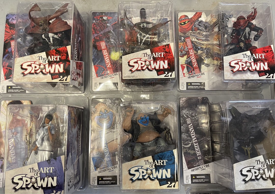 全新Mcfarlane Spawn 27 1套6盒 DC MARVEL SHF NECA MAFEX, 興趣及遊戲, 玩具 & 遊戲類 ...
