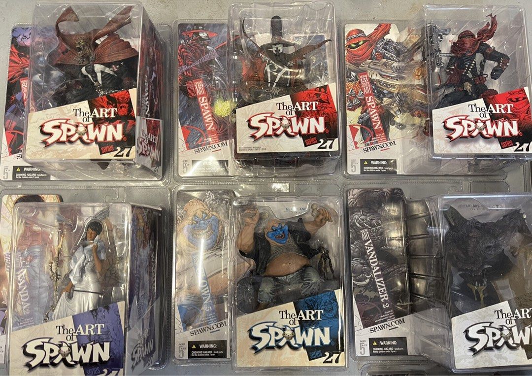全新Mcfarlane Spawn 27 1套6盒 DC MARVEL SHF NECA MAFEX, 興趣及遊戲, 玩具 & 遊戲類 ...