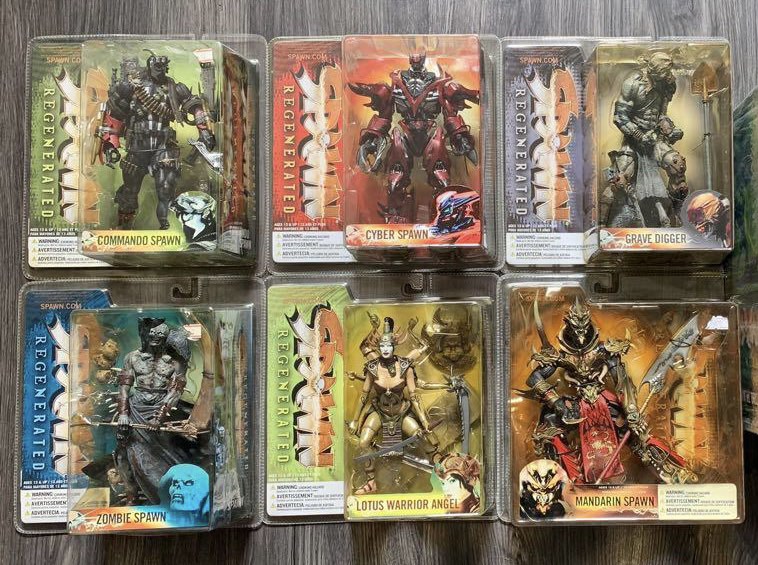 全新Mcfarlane Spawn 28 1套6盒 DC MARVEL SHF NECA MAFEX, 興趣及遊戲, 玩具 & 遊戲類 ...