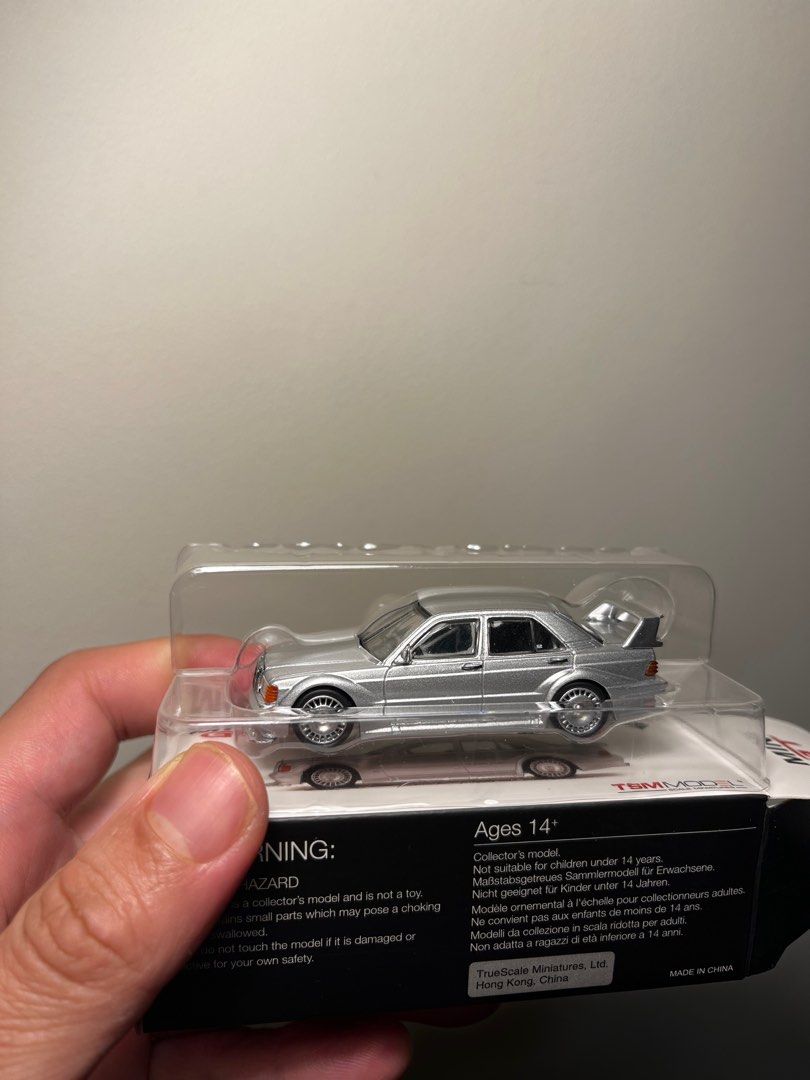 MINI GT 170 Mercedes 190E Evo 2 silver, Hobbies & Toys, Toys & Games on ...