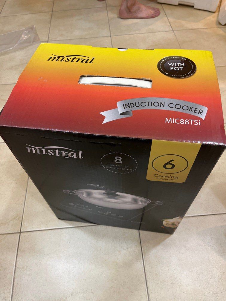 Mistral Induction Cooker with Pot, TV & Home Appliances, Kitchen ...