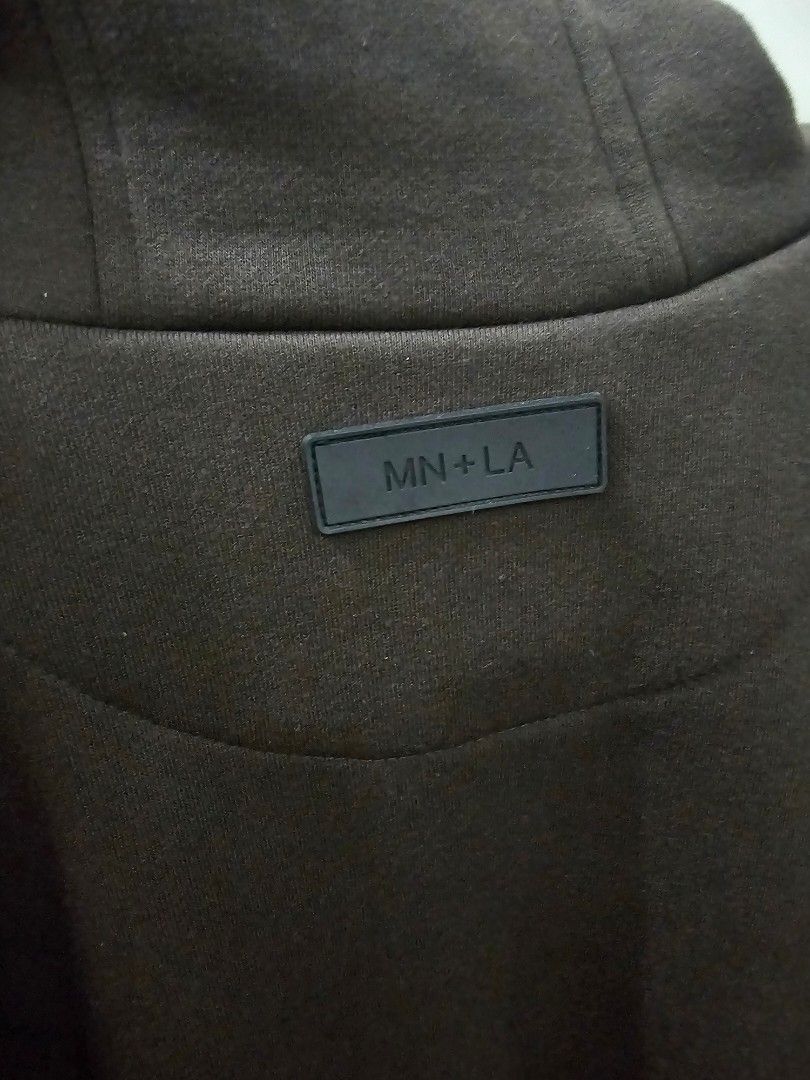 MN+LA Oversized Hoodie Wood (Medium) on Carousell