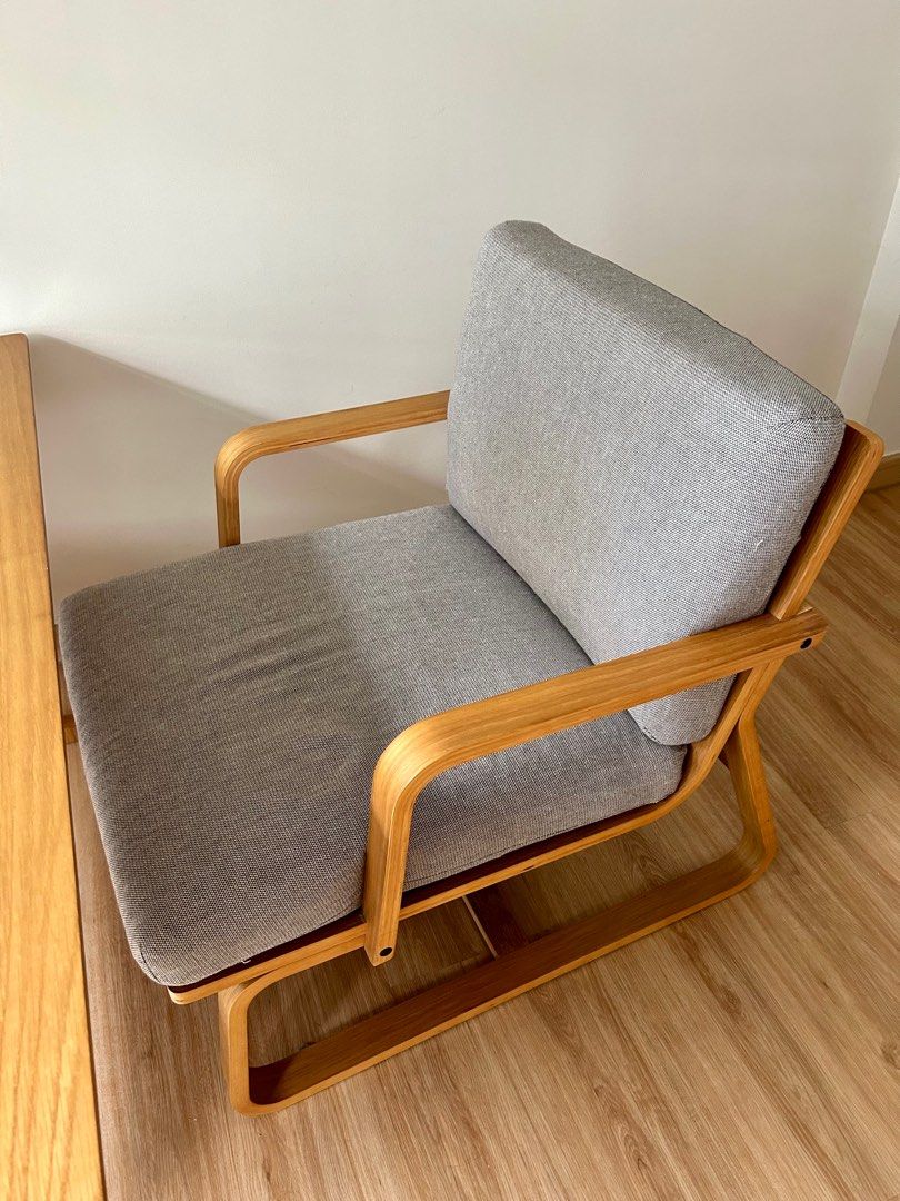 Muji Living Dining Table & Chair Set, Furniture & Home Living ...