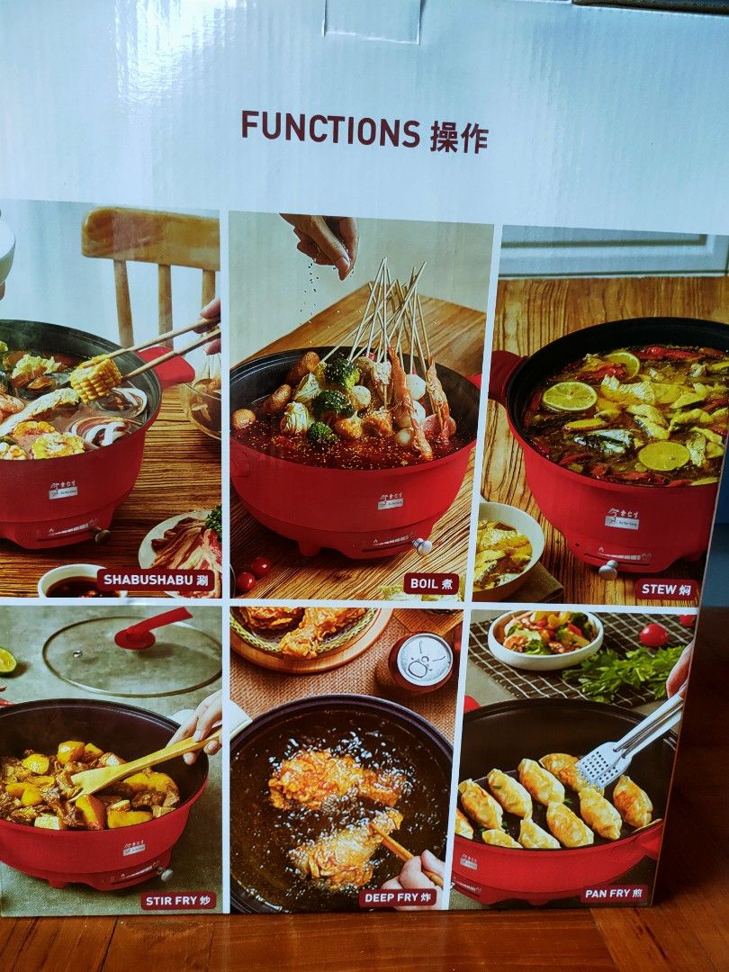 Multi-purpose steamboat pot, TV & Home Appliances, Kitchen Appliances ...