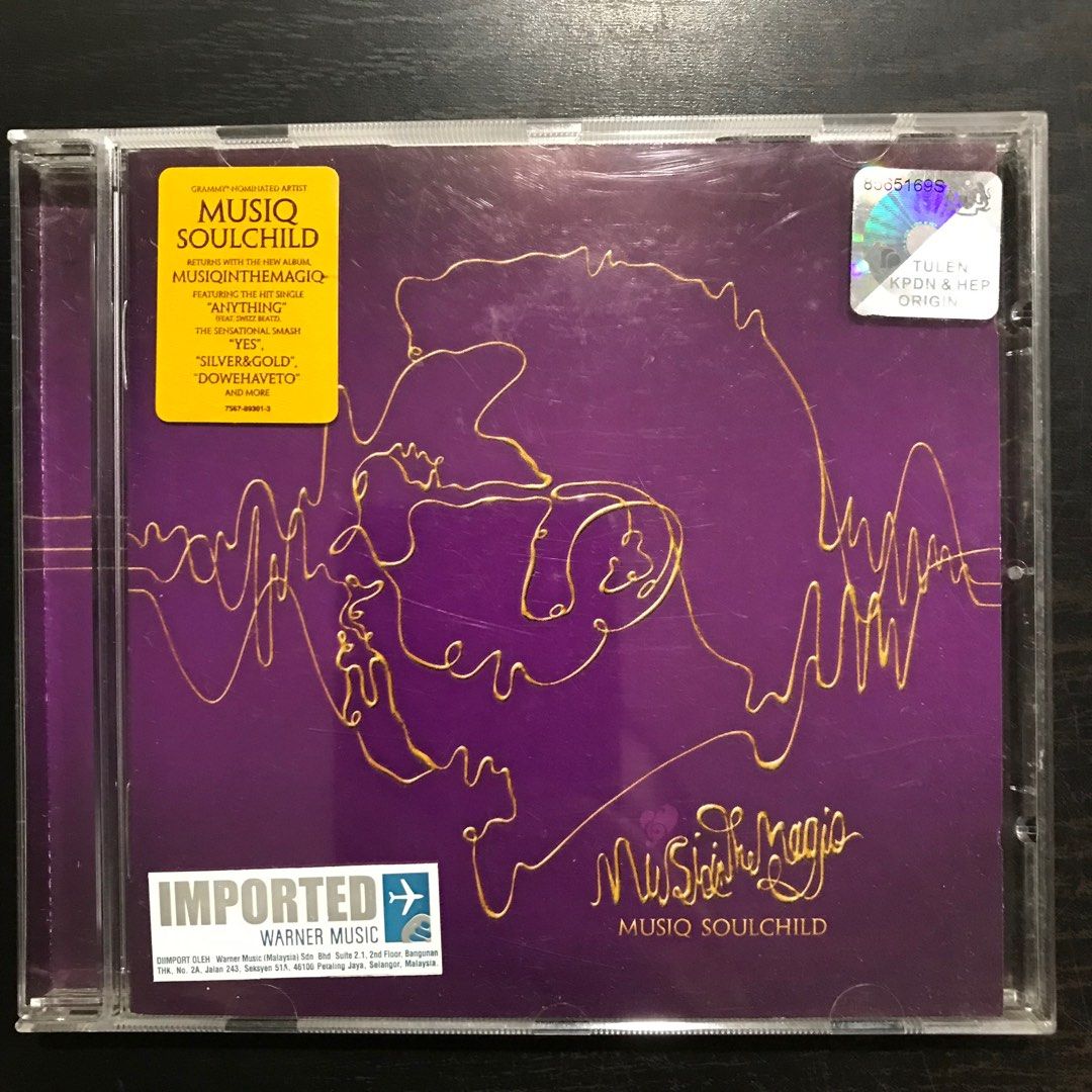 Musiq Soulchild CD (Box Adrian), Hobbies & Toys, Music & Media, CDs ...