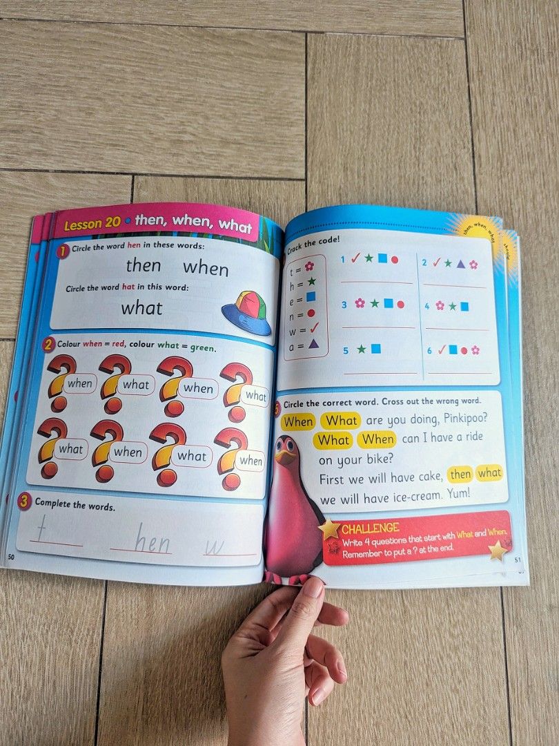 My First Sight Words - Kindergarten English Activity Book, Hobbies ...