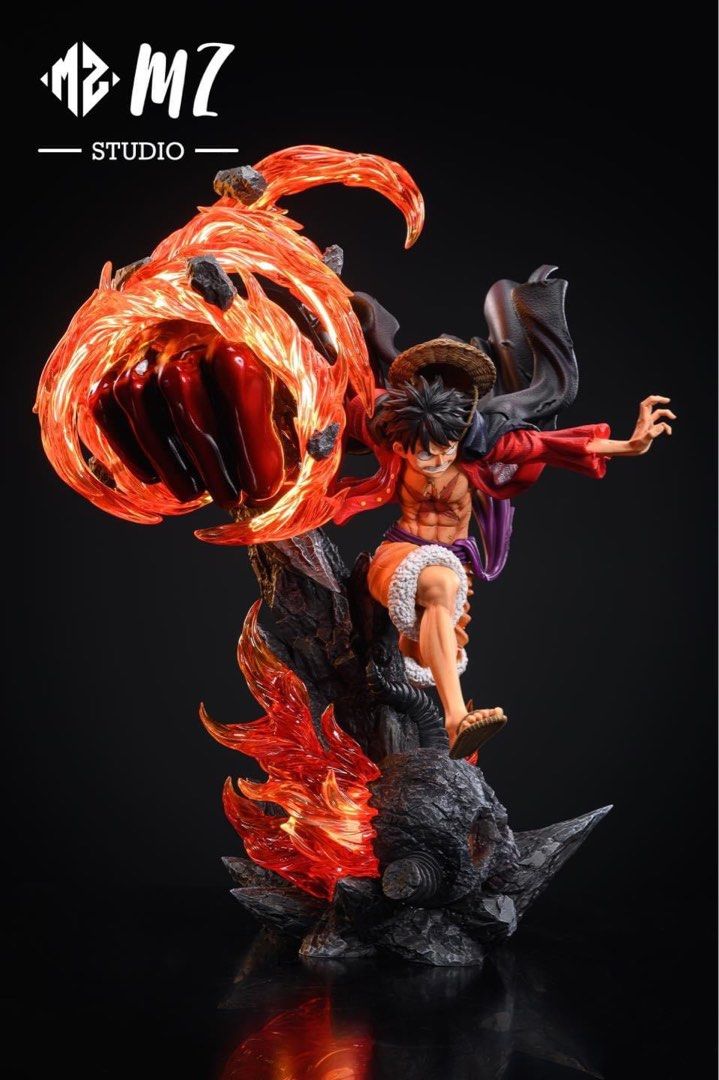 MZ Studio - Luffy Red Rock, Hobbies & Toys, Toys & Games on Carousell