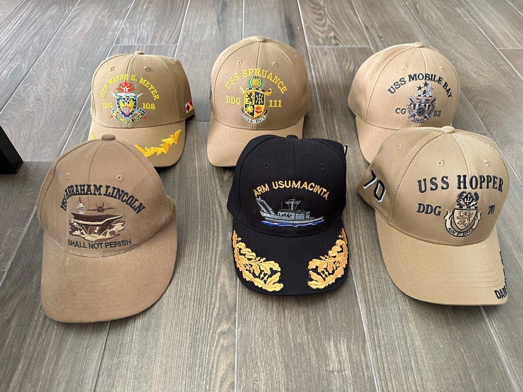 Naval ball caps collectible, Hobbies & Toys, Memorabilia & Collectibles ...