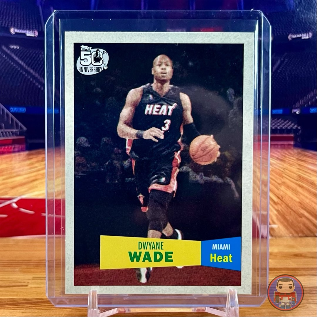 NBA Cards - Dwayne Wade 2007-08 Topps 50th Anniversary 1957-58 ...