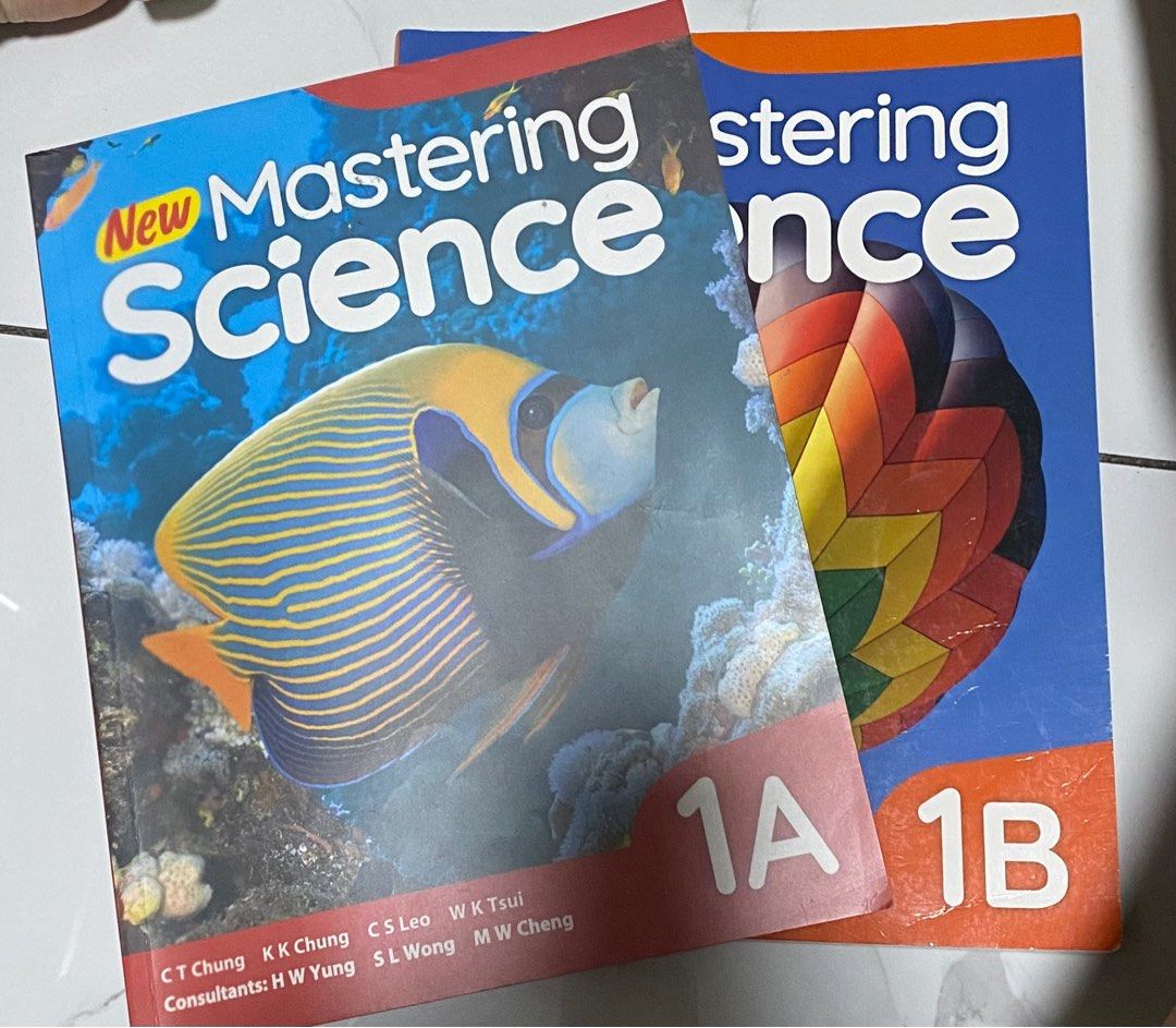 New Mastering Science 1A 1B, 興趣及遊戲, 書本 & 文具, 教科書 - Carousell
