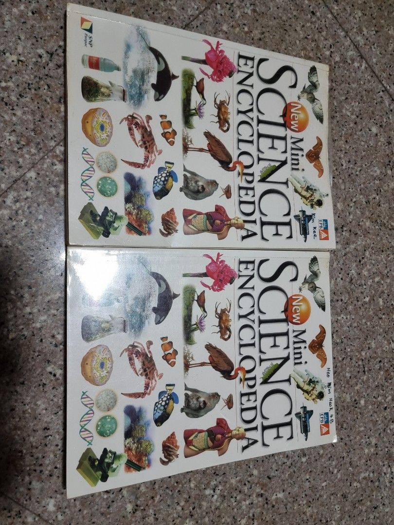 New mini science encyclopedia x 2, Hobbies & Toys, Books & Magazines ...