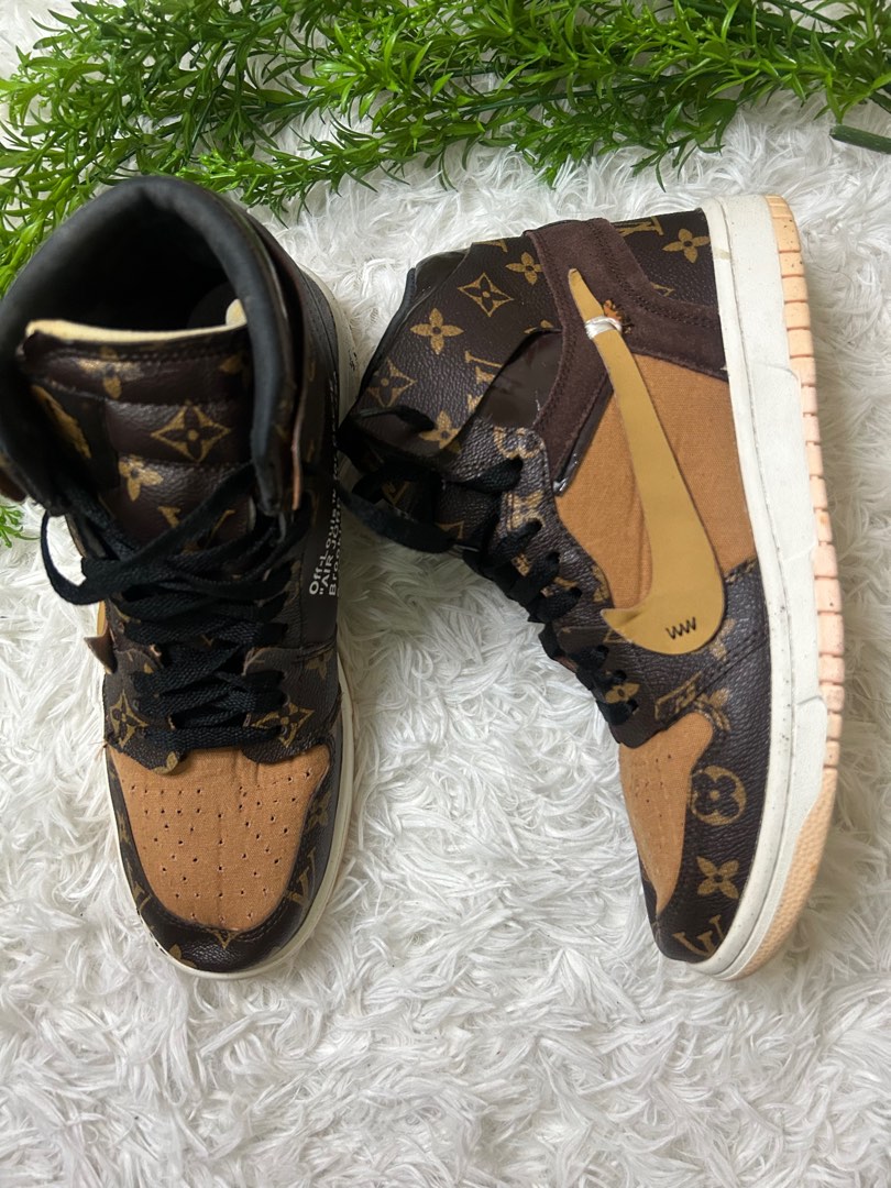 Nike AJ high cut LV, Men's Fashion, Footwear, Sneakers on Carousell