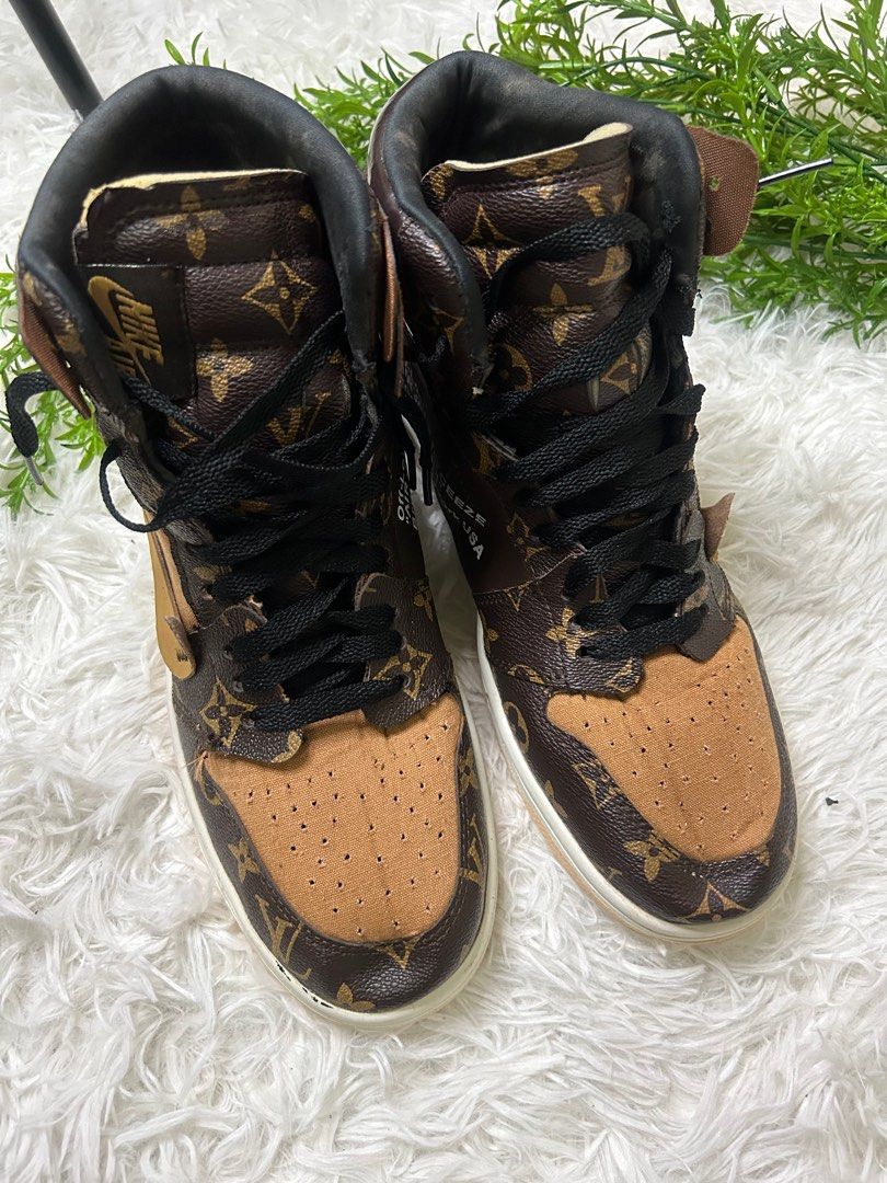 Nike AJ high cut LV, Men's Fashion, Footwear, Sneakers on Carousell