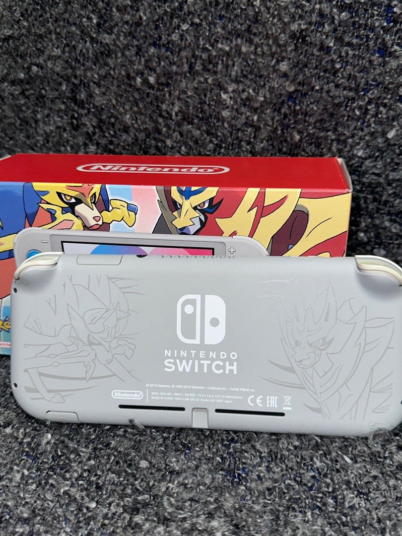 Nintendo Switch Lite Zacian and Zamazenta (Pokemon Sword & Shield ...