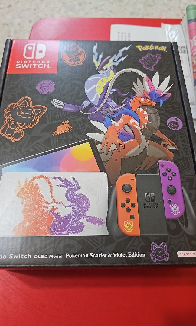 Nintendo Switch oled pokemon edition, Video Gaming, Video Game Consoles ...