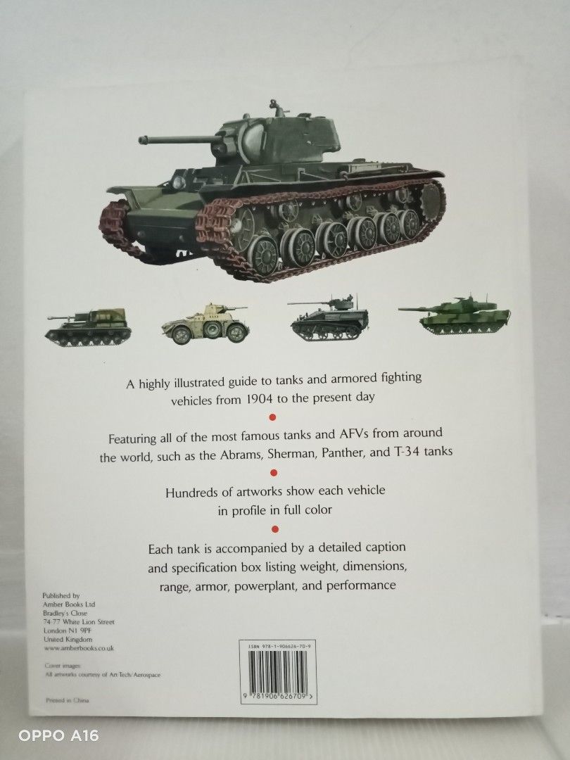 No 102 Tanks and Armoured Fighting Vehicles Visual Encyclopedia Book ...
