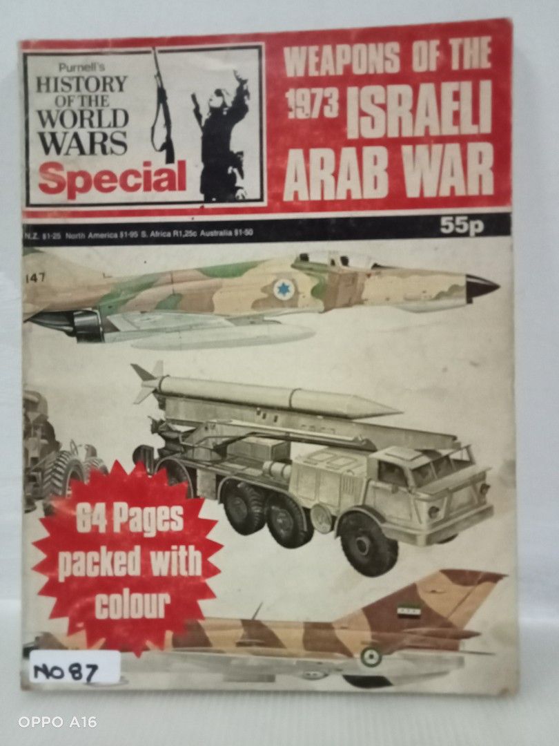 No 87 Weapons of The 1973 Israeli Arab War Megazine, Hobbies & Toys ...