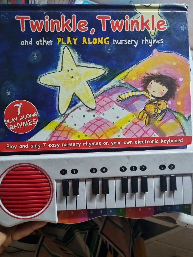 Nursery rhymes with keyboard, Hobbies & Toys, Toys & Games on Carousell