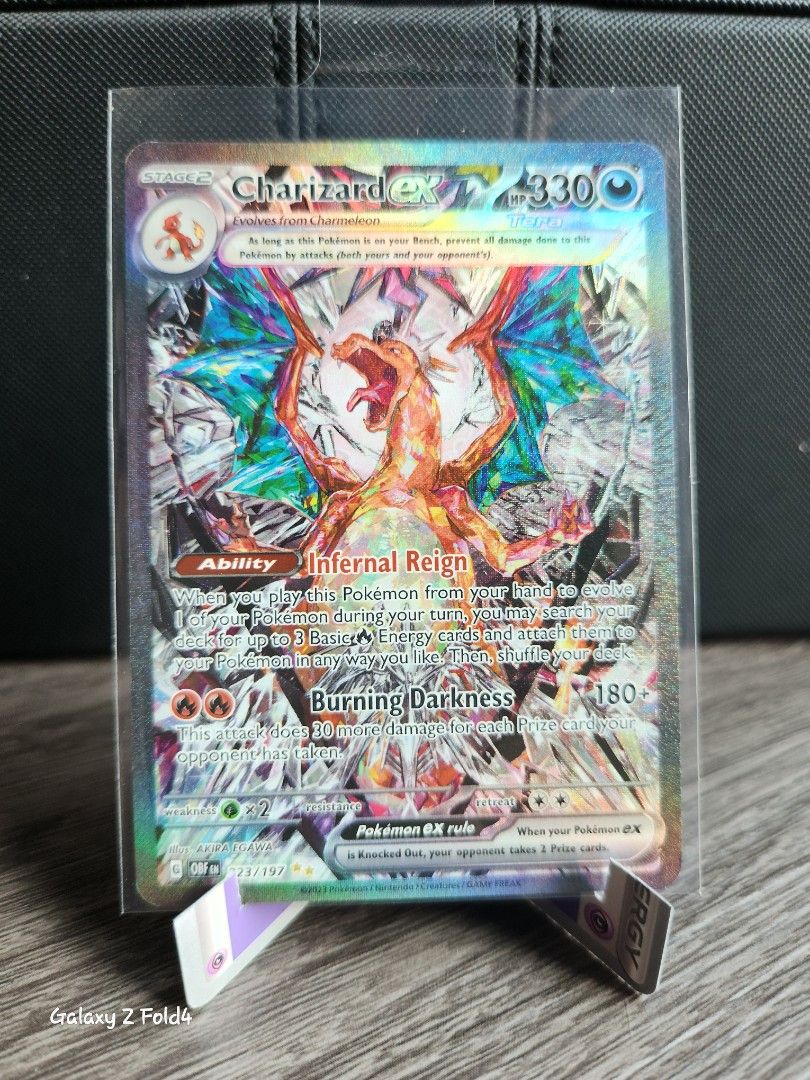 Obsidian Flames Charizard EX (No.223), Hobbies & Toys, Toys & Games on ...