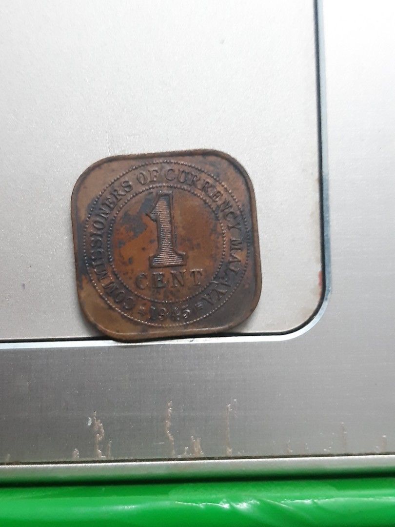 One cent old coin 1945, Hobbies & Toys, Memorabilia & Collectibles ...