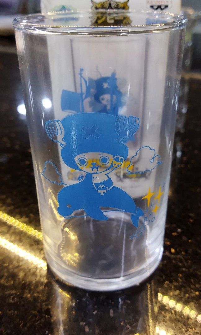 Onepiece Merchandise Gelas Chopper Biru, Toys & Collectibles, Mainan di ...