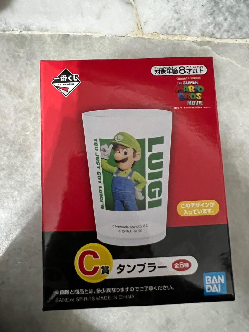 Original Super Mario Cup, Hobbies & Toys, Toys & Games on Carousell