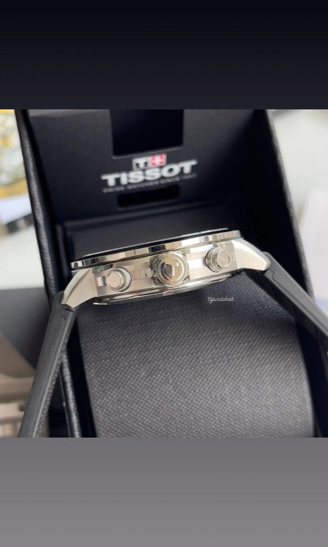 ORIGINAL Tissot T-Sport Tachymeter PRC 200 Chronograph Quartz T114.417.17.057.00, Men's Fashion ...