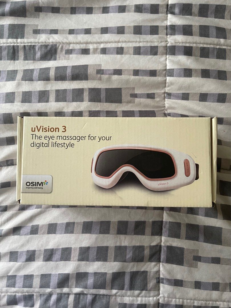 (Brand New) Osim uVision3 Eye Massager, Health & Nutrition, Massage ...