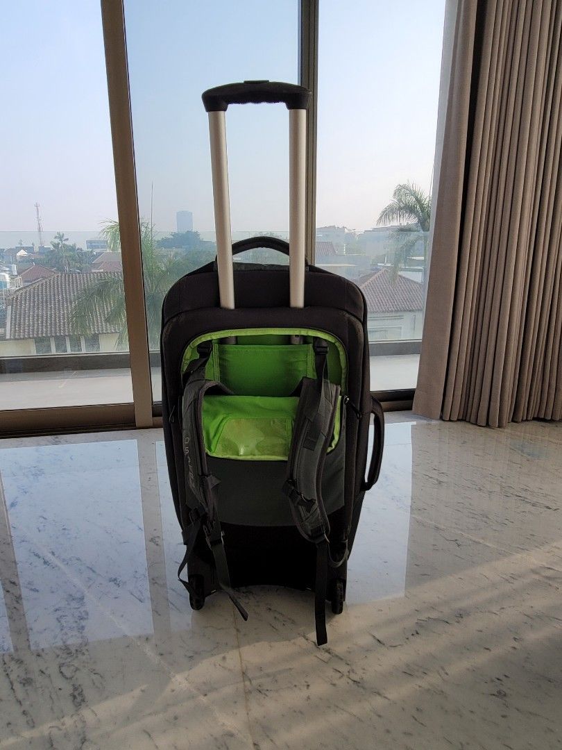 Osprey Wheeled Luggage Backpack Koper Hiking Tas Gunung Suitcase on ...