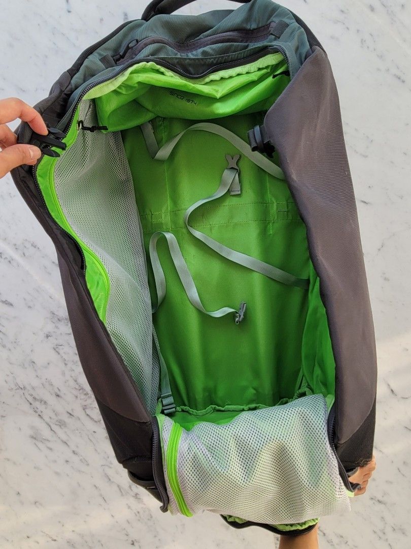 Osprey Wheeled Luggage Backpack Koper Hiking Tas Gunung Suitcase on ...