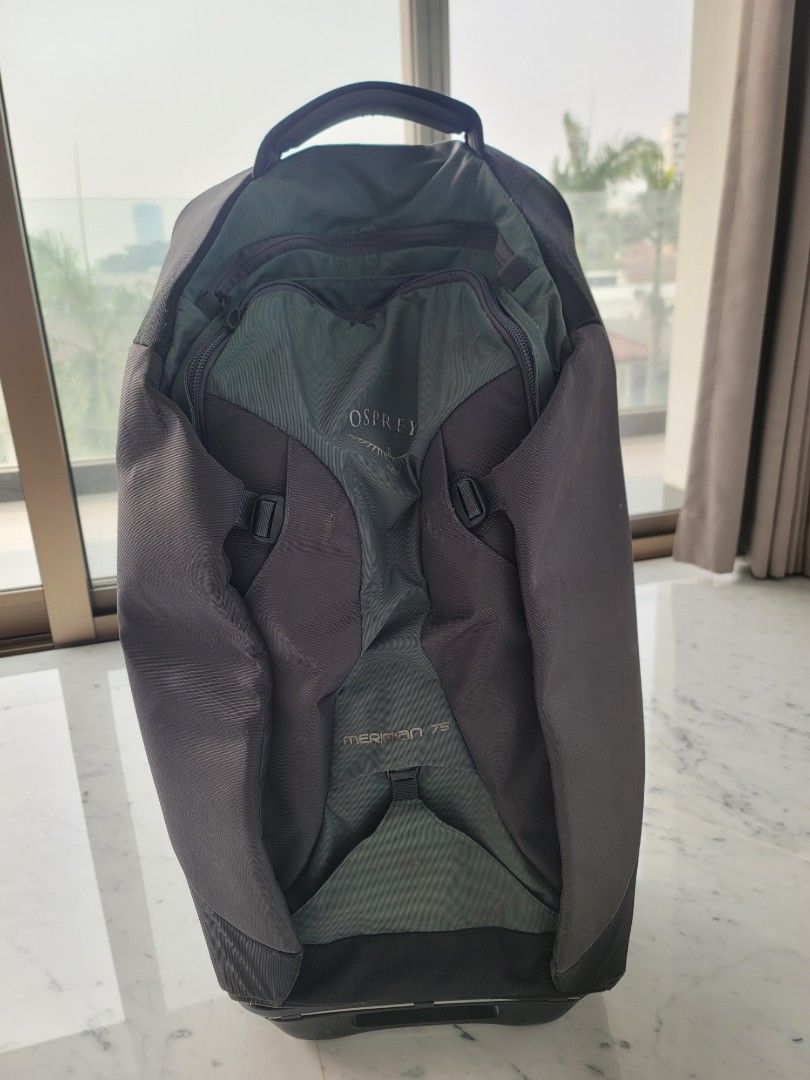 Osprey Wheeled Luggage Backpack Koper Hiking Tas Gunung Suitcase ...