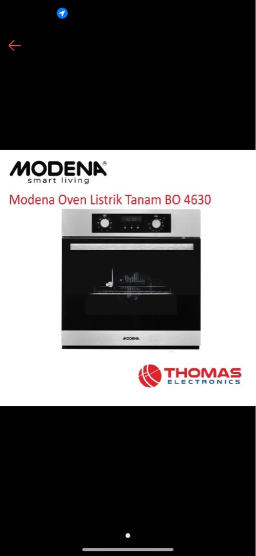 Oven modena BO 4630, Kitchen & Appliances di Carousell