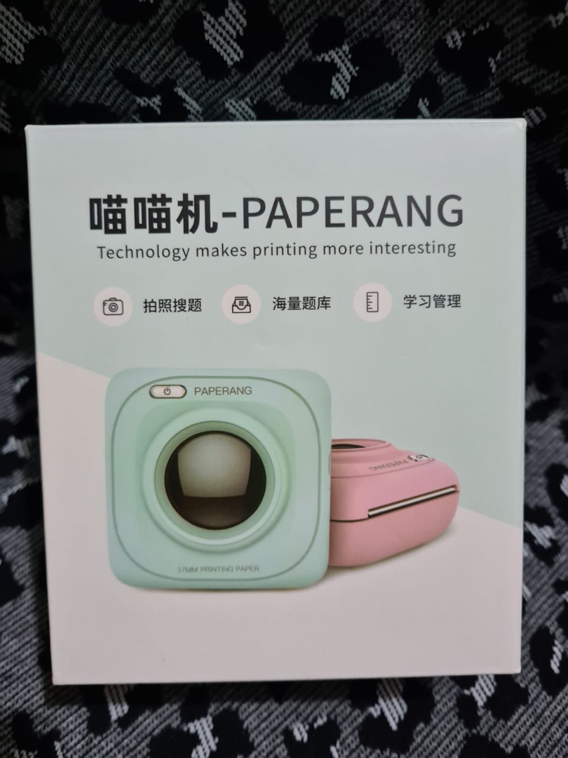 Original PAPERANG P1 Portable Thermal Printer on Carousell