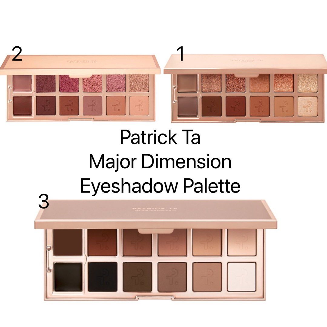 Patrick Ta Major Dimension Eyeshadow Palette, 美容＆個人護理, 健康及美容 - 皮膚護理 ...