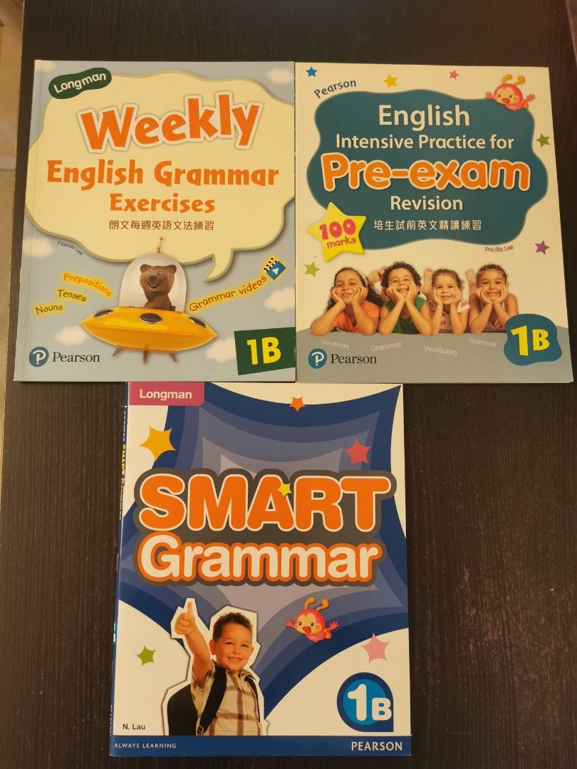 Pearson English Exercise 小一英文練習, 興趣及遊戲, 書本 & 文具, 書本及雜誌 - 補充練習 - Carousell