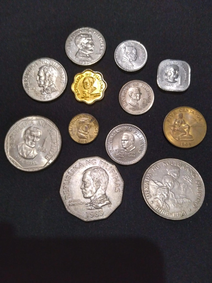Philippines Coin set 90s and below, Hobbies & Toys, Memorabilia ...