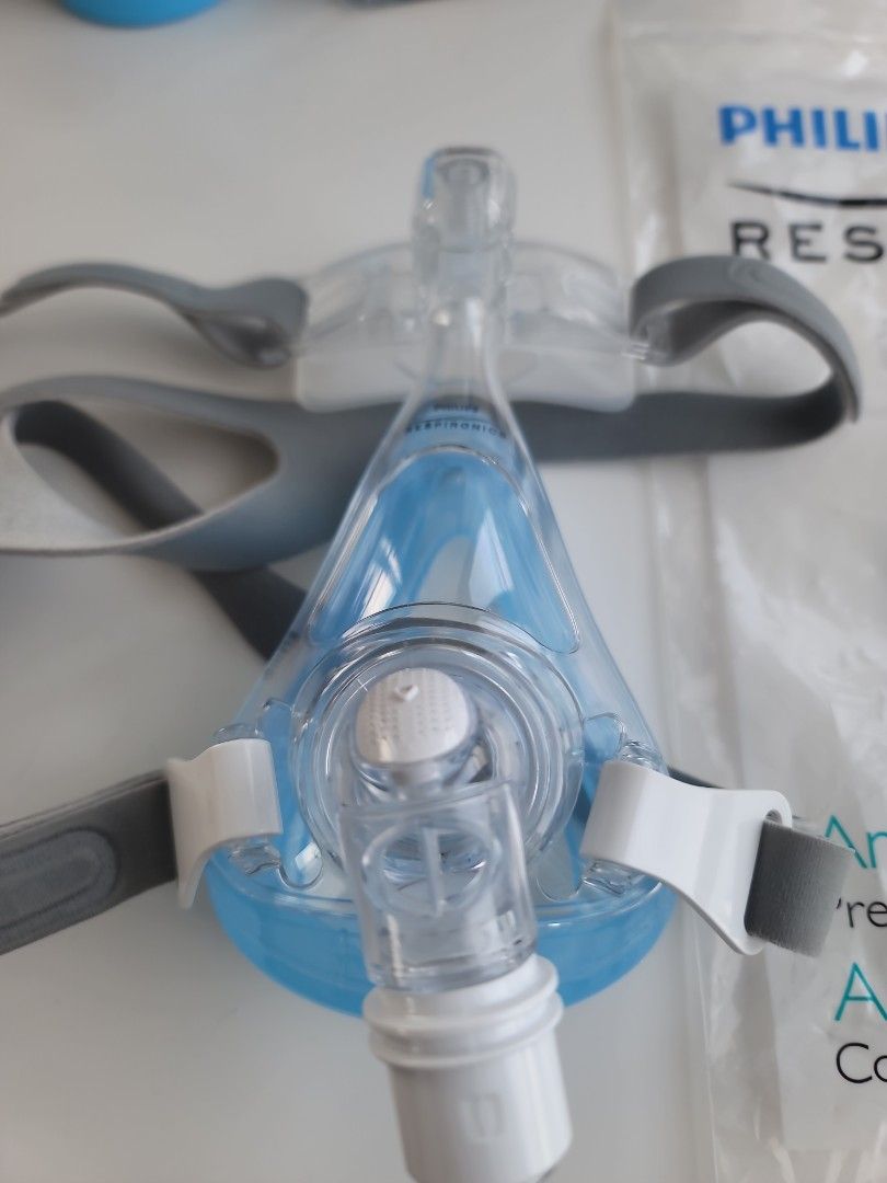 Philips Amara gel full face cpap mask, Health & Nutrition, Medical ...
