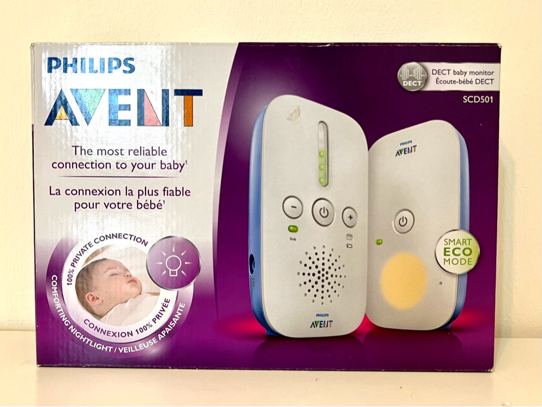 Philips Avent Baby Monitor SCD501 (still in the original packing & box ...