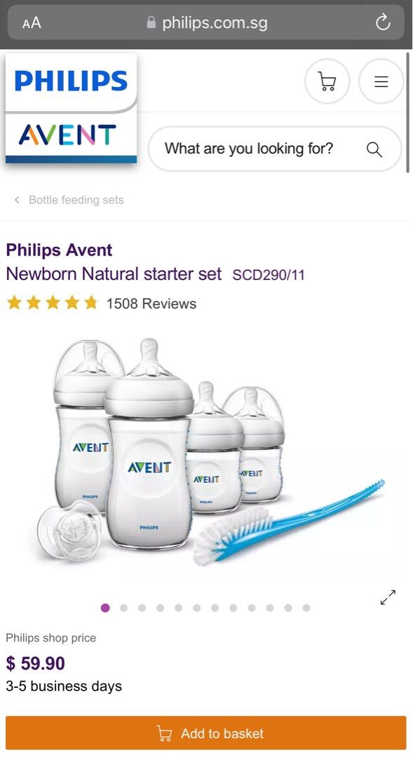 Philips Avent Bottles, Babies & Kids, Nursing & Feeding, Breastfeeding ...